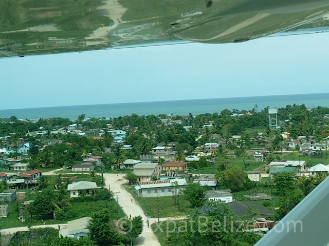 Aerial View of Punta Gorda Town Belize - Expats In Belize